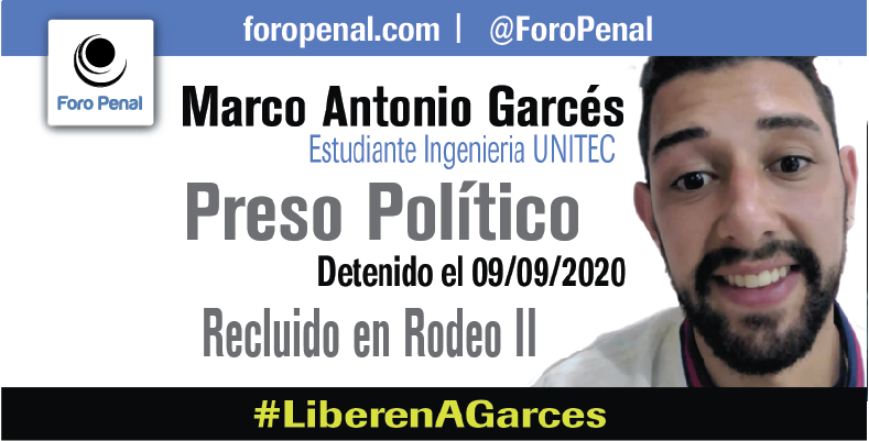 Hablemos de Derechos Humanos: Caso de Marco Antonio Garcés · Foro Penal