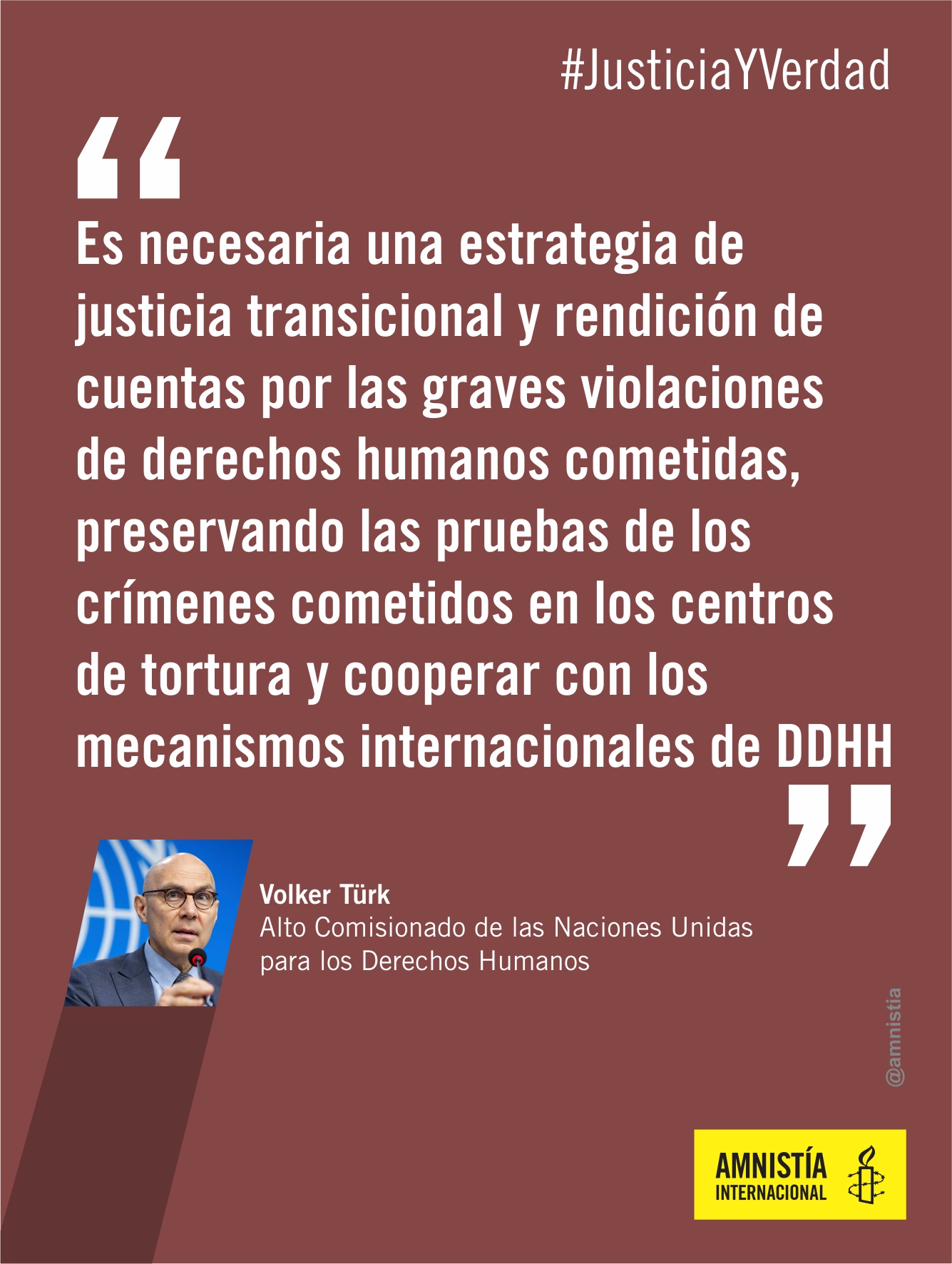 ONU recomienda acuerdo nacional para justicia en Venezuela · Foro Penal